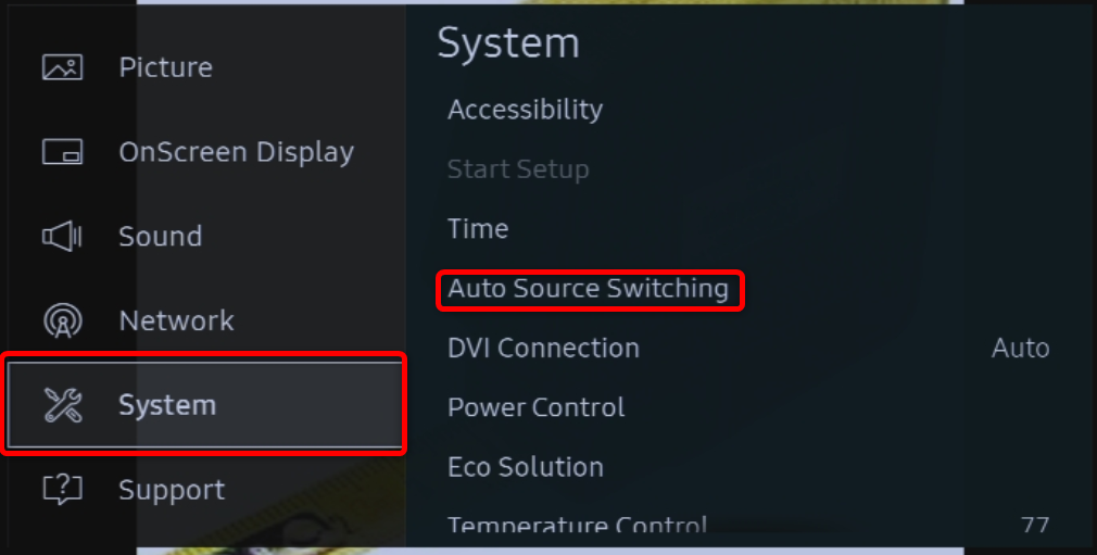 How to Use Auto Source Switching